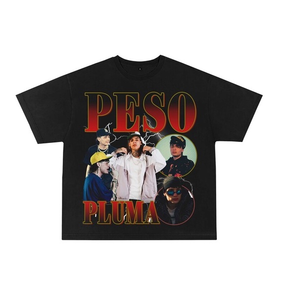 Shirts | Peso Pluma T Shirt New S5xl | Poshmark